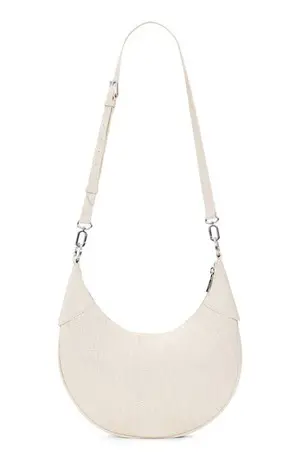 Desigual Faux Leather Shoulder Bag - Medium Beige