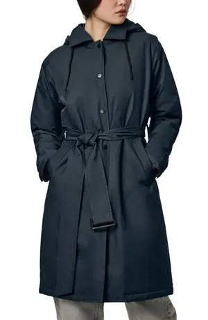 Bernardo Hooded Raincoat