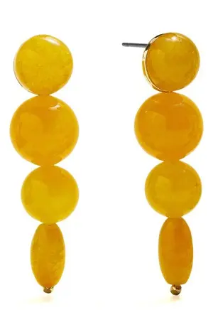 Baublebar Fatima Drop Earrings - Yellow
