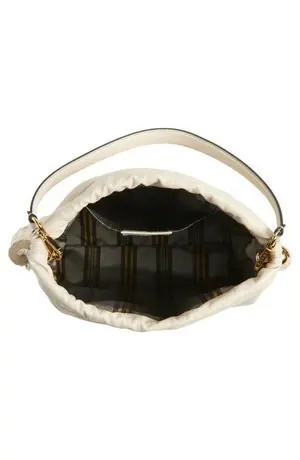 Etro Kalispera Medium Leather Shoulder Bag With Tassels - Hazelnut