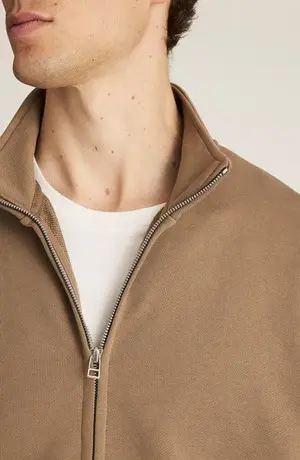 MAVI Full Zip Sweatshirt - Shitake