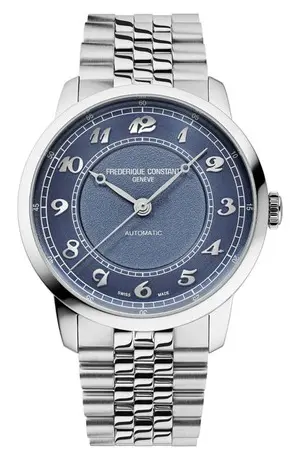 FREDERIQUE CONSTANT Classics Premiere Automatic Bracelet Watch - Silver-tone