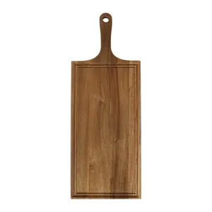 MARTHA STEWART Meadowhouse 20 X 7.5 Inch Acacia Wood Charcuterie Board - Brown