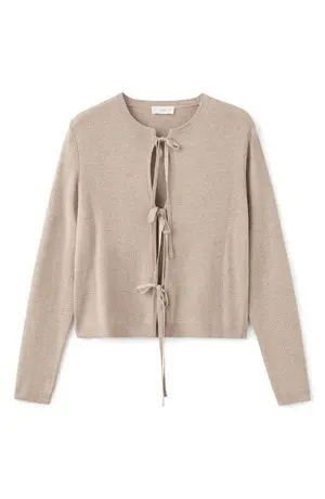 Mango Tie Detailed Cardigans For Women
