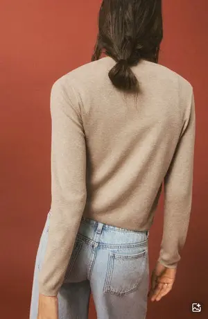 Mango Bow Front Cardigan