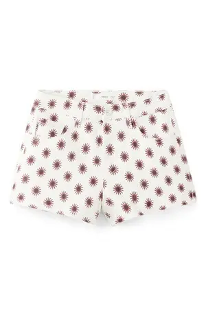 Mango Printed Shorts For Women