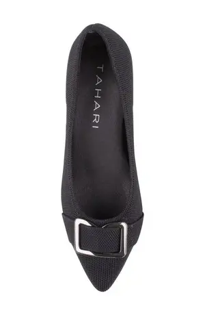 Tahari Canterbury Kitten Heel Pump - Black