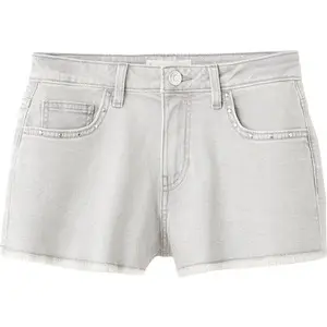 Mango Rhinestone Embellished Denim Shorts