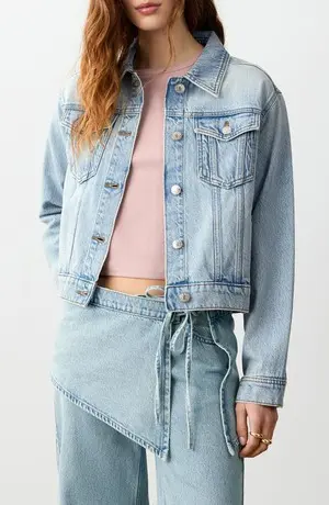 MANGO Denim Trucker Jacket