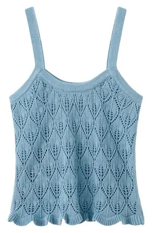 Mango Open Stitch Tank