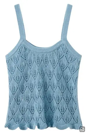 Mango Open Stitch Tank