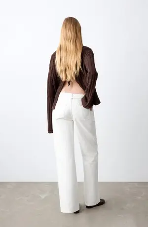 Mango Straight Leg Jeans