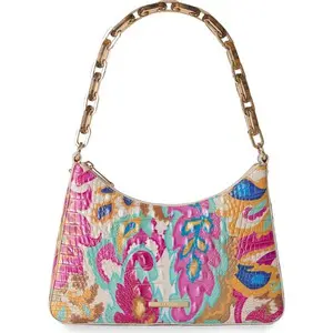Brahmin Embossed Leather Shoulder Bag - Wanderlight