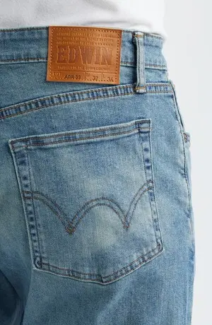 Edwin Regular Tapered Leg Jeans - Raito