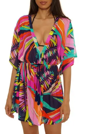 Trina Turk Paralia Print Cover-up Dress - Multi