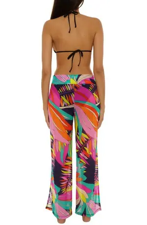 Trina Turk Paralia Mesh Cover-up Pants