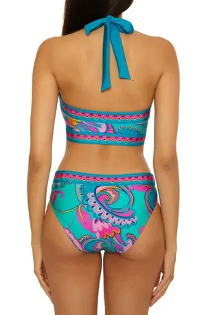 Trina Turk Mykonos High Neck Bikini Top