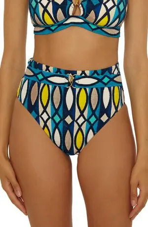 Trina Turk Paros Bandeau Bikini Top - Multi