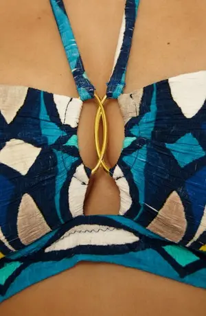Trina Turk Paros Bandeau Bikini Top