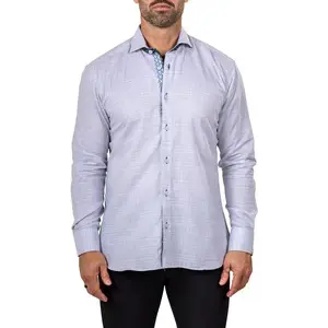 MACEOO Eins Marthy Cotton Button-up Shirt - Grey