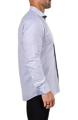 MACEOO Eins Marthy Cotton Button-up Shirt - Grey