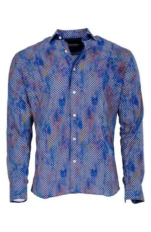 MACEOO Einstein Marthyr0235 Button-up Shirt - Blue