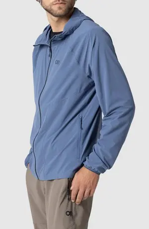 OUTDOOR RESEARCH Astroman Sun Full Zip Hoodie - Skyline