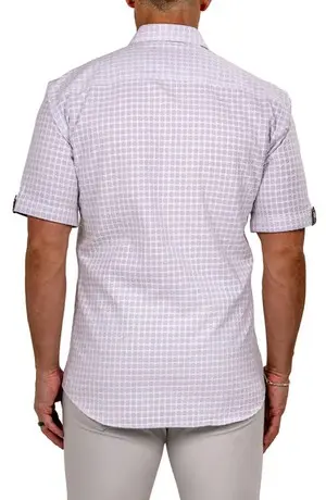 MACEOO Galileo Marthy Short Sleeve Button-up Shirt