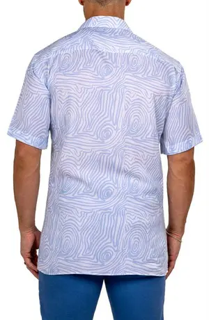 MACEOO Short Sleeve Button Front Shirt