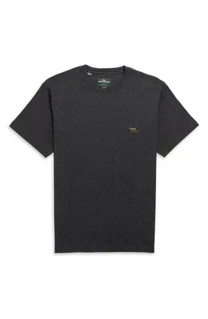 Rodd & Gunn The Gunn Tee 2.0 Sports Fit Cotton T-shirt - Charcoal