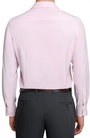 W.R.K Slim Fit Solid Performance Dress Shirt - Pink
