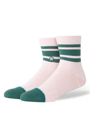 Stance Boyd Cotton-Blend Quarter Socks Pink