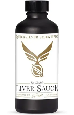 QUICKSILVER SCIENTIFIC Liver Sauce Liposomal Milk Thistle And Dandelion Root Supplement - None