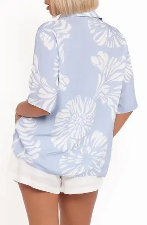 PETAL & PUP Riva Short Sleeve Button-up Shirt