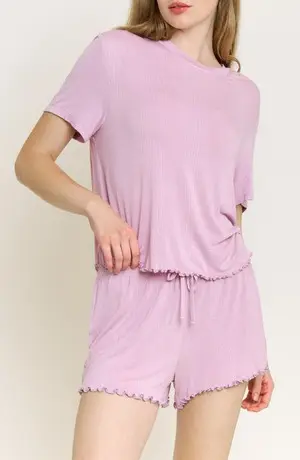 Honeydew Intimates Dreamland Rib Pajamas - Iris Bloom