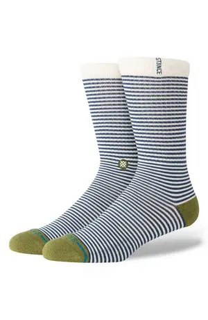 Stance Mini Bar Crew Socks - Olive