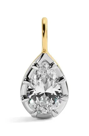 Lili Claspe Mara Pear Charm - Two Tone