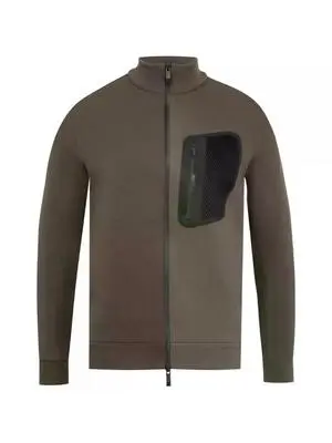 Moncler Zip Pocket Sweatshirt - Brown