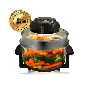MEGACHEF Multipurpose Countertop Halogen Oven Air Fryer/rotisserie/roaster