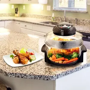 MEGACHEF Multipurpose Countertop Halogen Oven Air Fryer/rotisserie/roaster