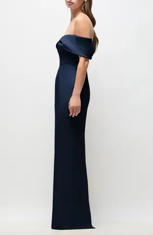 After Six Off-the-shoulder Daphne Gown