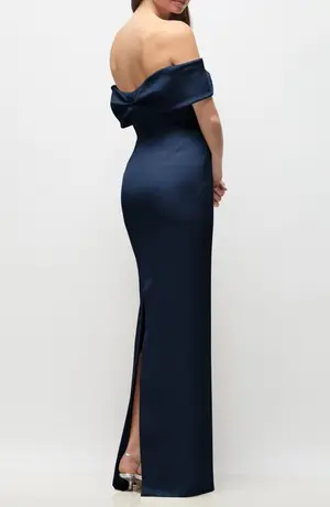 After Six Off-the-shoulder Daphne Gown