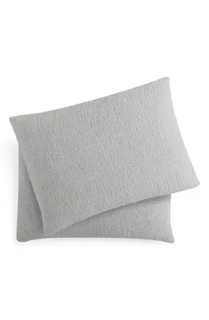 SUNDAY CITIZEN Snug Set Of 2 Pillow Shams - Cloud Grey