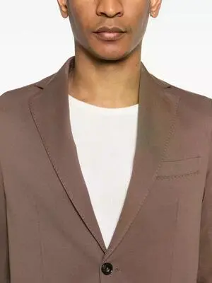CIRCOLO 1901 Single-breasted Pocket Blazer - Brown