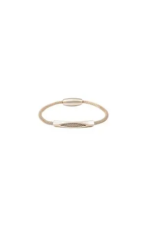 BEARFRUIT JEWELRY Mila Magnetic Bar Bracelet - Warm Bronze