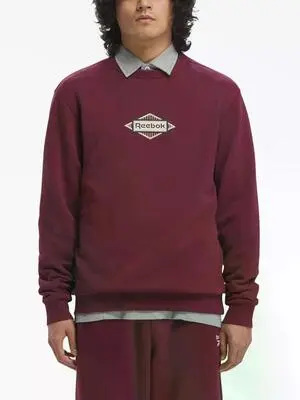 REEBOK Logo-print Cotton Sweatshirt
