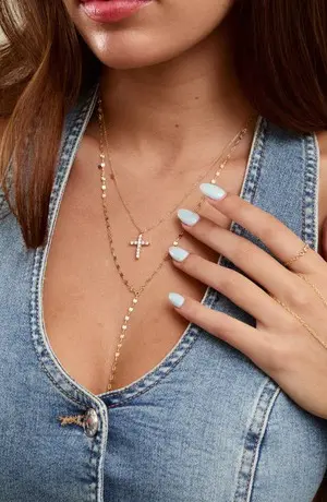 SET & STONES Asher Cross Necklace