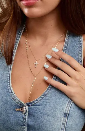 SET & STONES Asher Cross Necklace