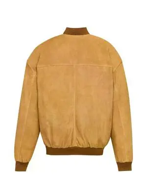 Saint Laurent Suede Bomber Jacket
