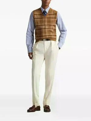 Polo Ralph Lauren Plaid Cashmere Vest